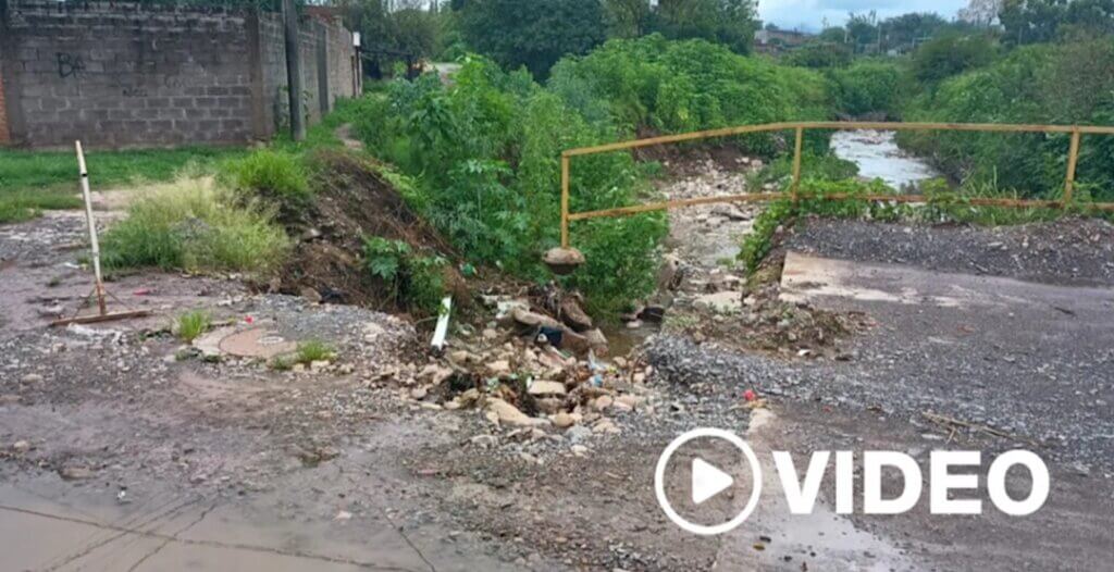 Palpalá: un puente destruido hace más de un año y el temor latente de ...